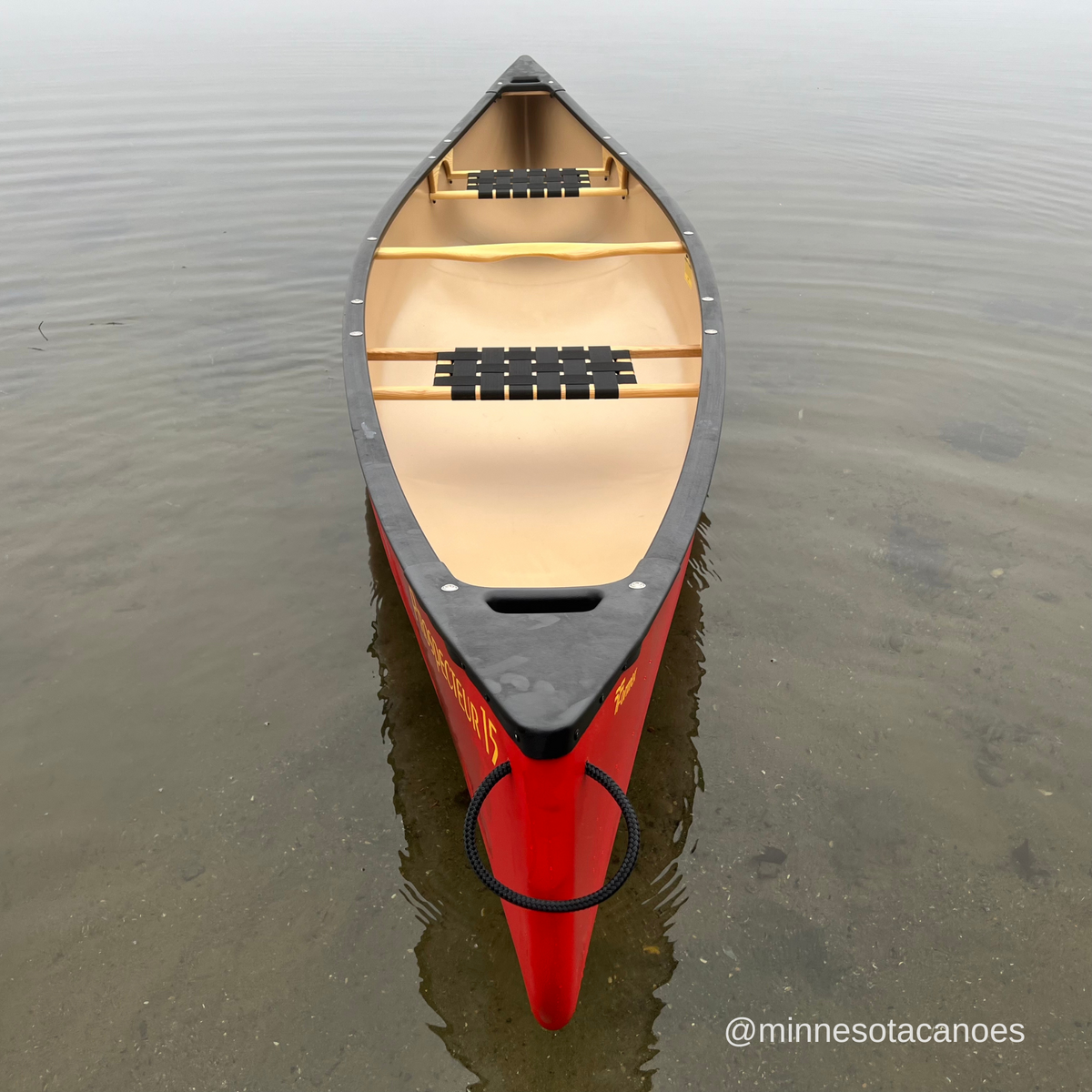PROSPECTEUR 15 (15' 0") T-Formex Red Tandem Esquif Canoe – Minnesota Canoes