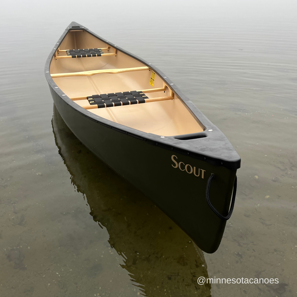 SCOUT (14' 6") T-Formex Olive Tandem Esquif Canoe – Minnesota Canoes