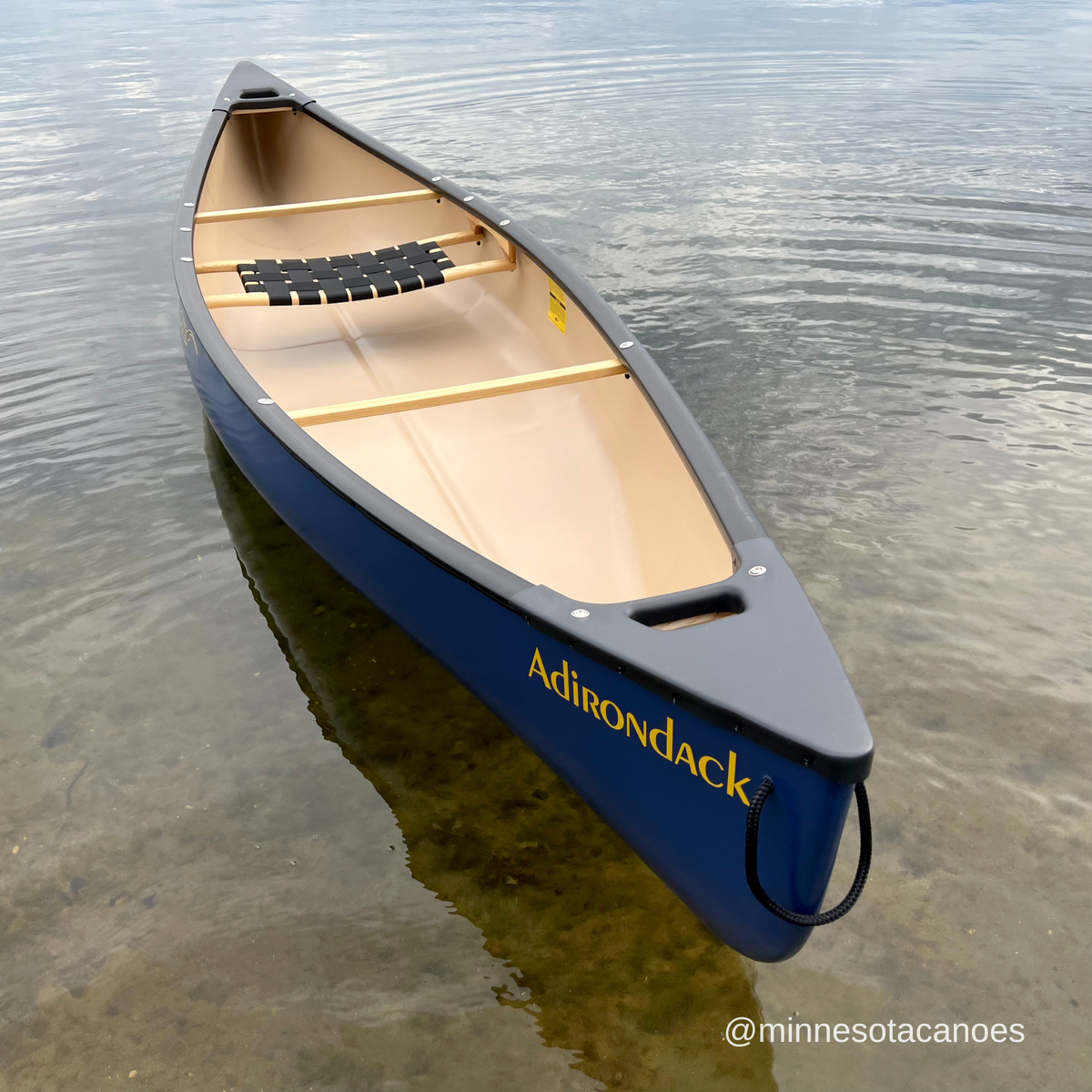 ADIRONDACK (12' 0") T-Formex Blue Solo Esquif Canoe – Minnesota Canoes