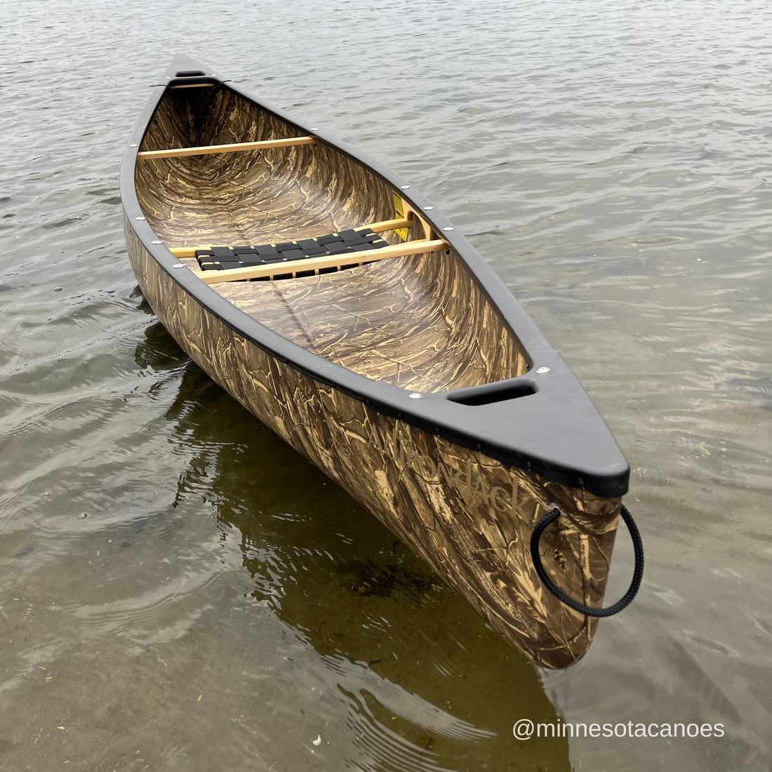 ADIRONDACK (12' 0") T-Formex Lite Camo Solo Esquif Canoe – Minnesota Canoes