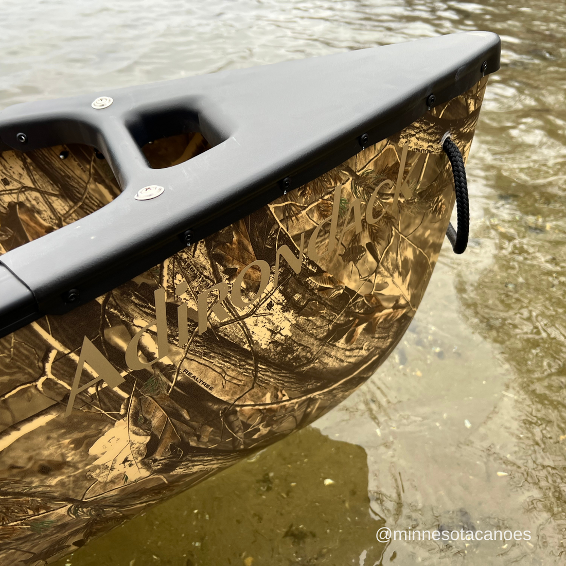 ADIRONDACK (12' 0") T-Formex Lite Camo Solo Esquif Canoe – Minnesota Canoes