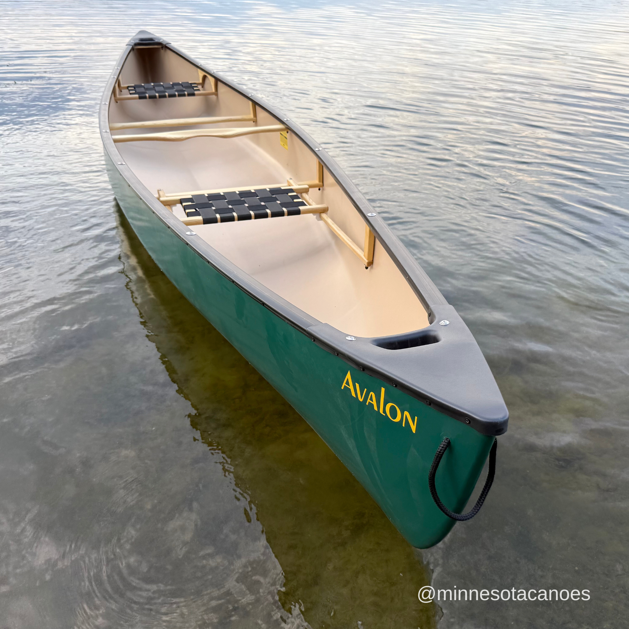 AVALON (16' 2") T-Formex Green Tandem Esquif Canoe – Minnesota Canoes