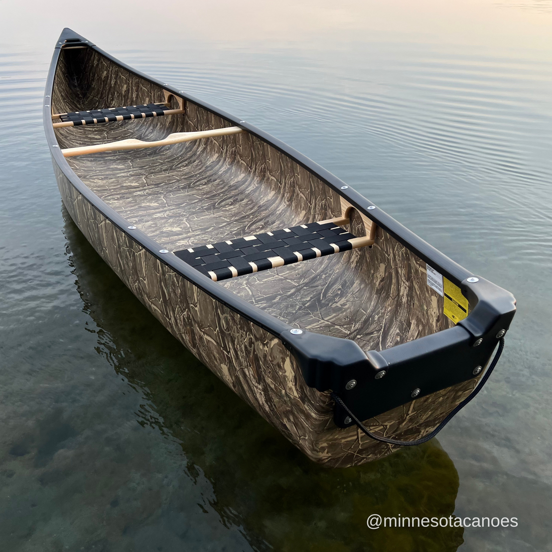 CARGO 15 (15' 0") T-Formex Camo Square Stern Tandem Esquif Canoe ...