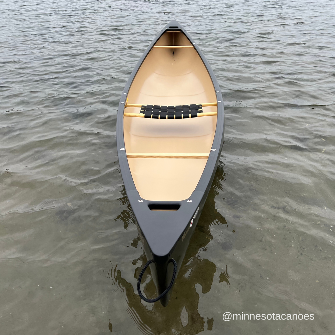 ECHO (14' 0") T-Formex Lite Olive Solo Esquif Canoe – Minnesota Canoes