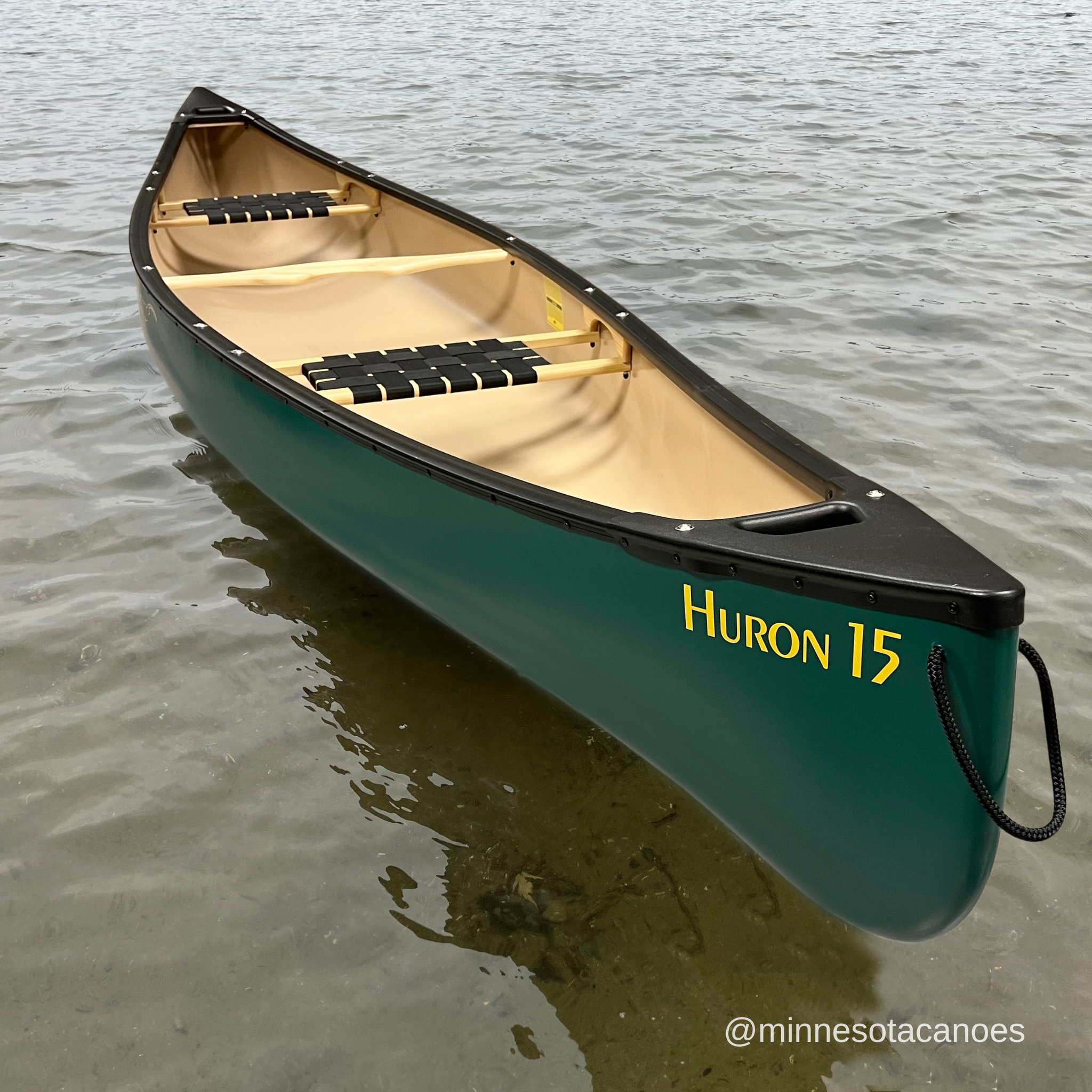 HURON 15 (15' 0") T-Formex Lite Green Tandem Esquif Canoe – Minnesota ...