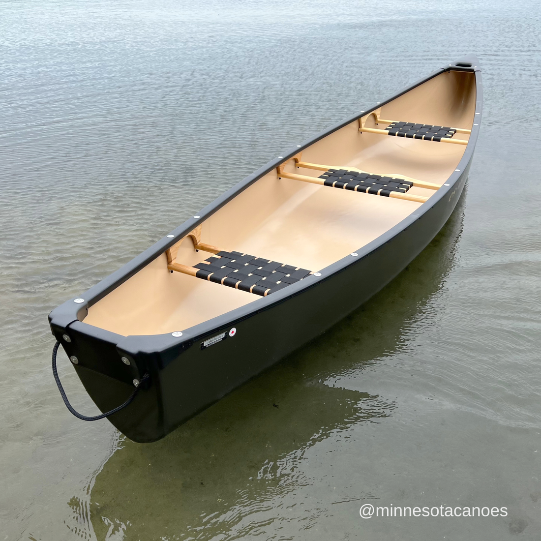 HERON (14' 6") T-Formex Olive Square Stern Tandem Esquif Canoe with 3 – Minnesota Canoes