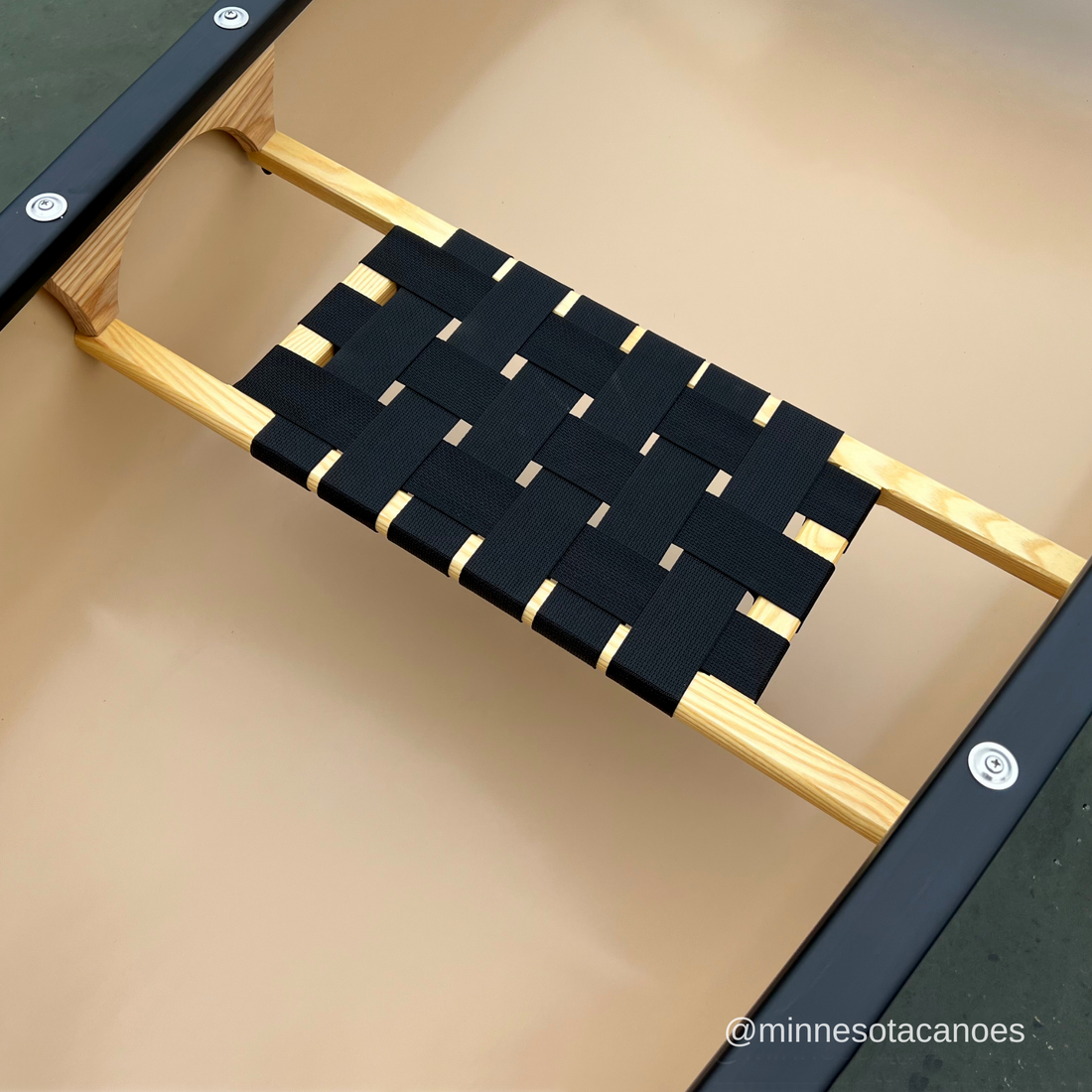 HERON (14' 6") T-Formex Olive Square Stern Tandem Esquif Canoe with 3 ...