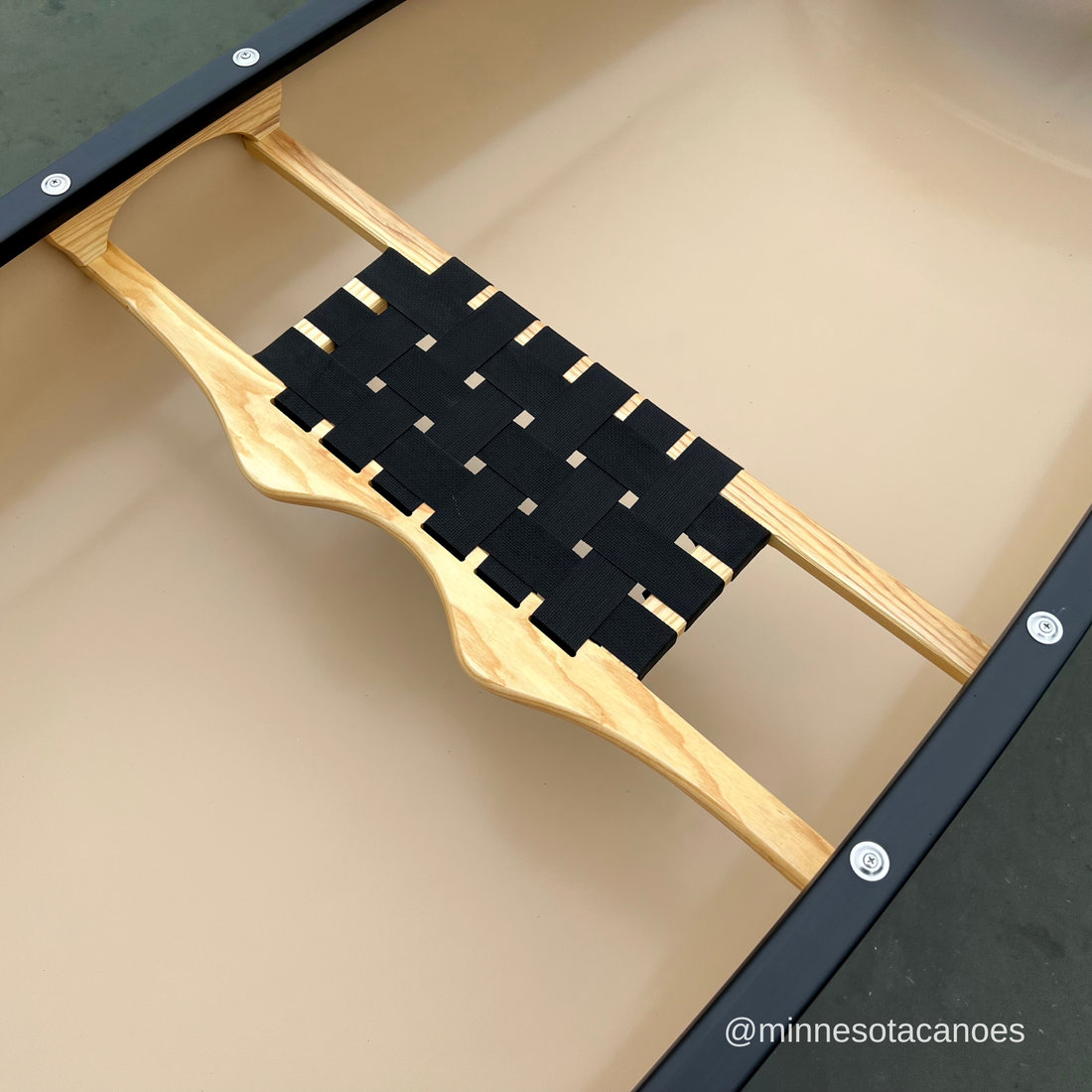 HERON (14' 6") T-Formex Olive Square Stern Tandem Esquif Canoe with 3 ...