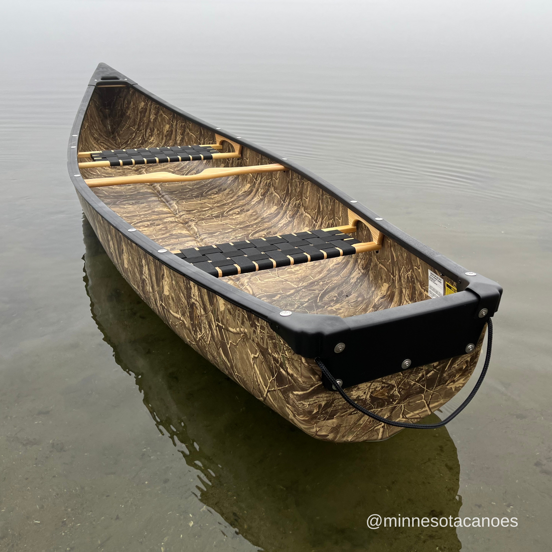 MALLARD (12' 4") T-Formex Camo Tandem Esquif Canoe – Minnesota Canoes