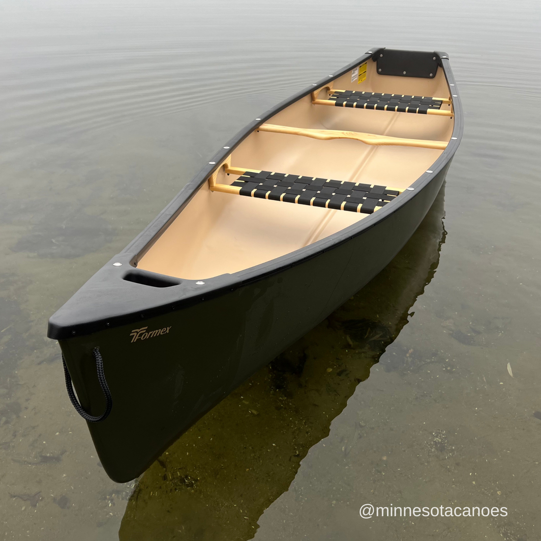 MALLARD (12' 4") T-Formex Olive Tandem Esquif Canoe – Minnesota Canoes