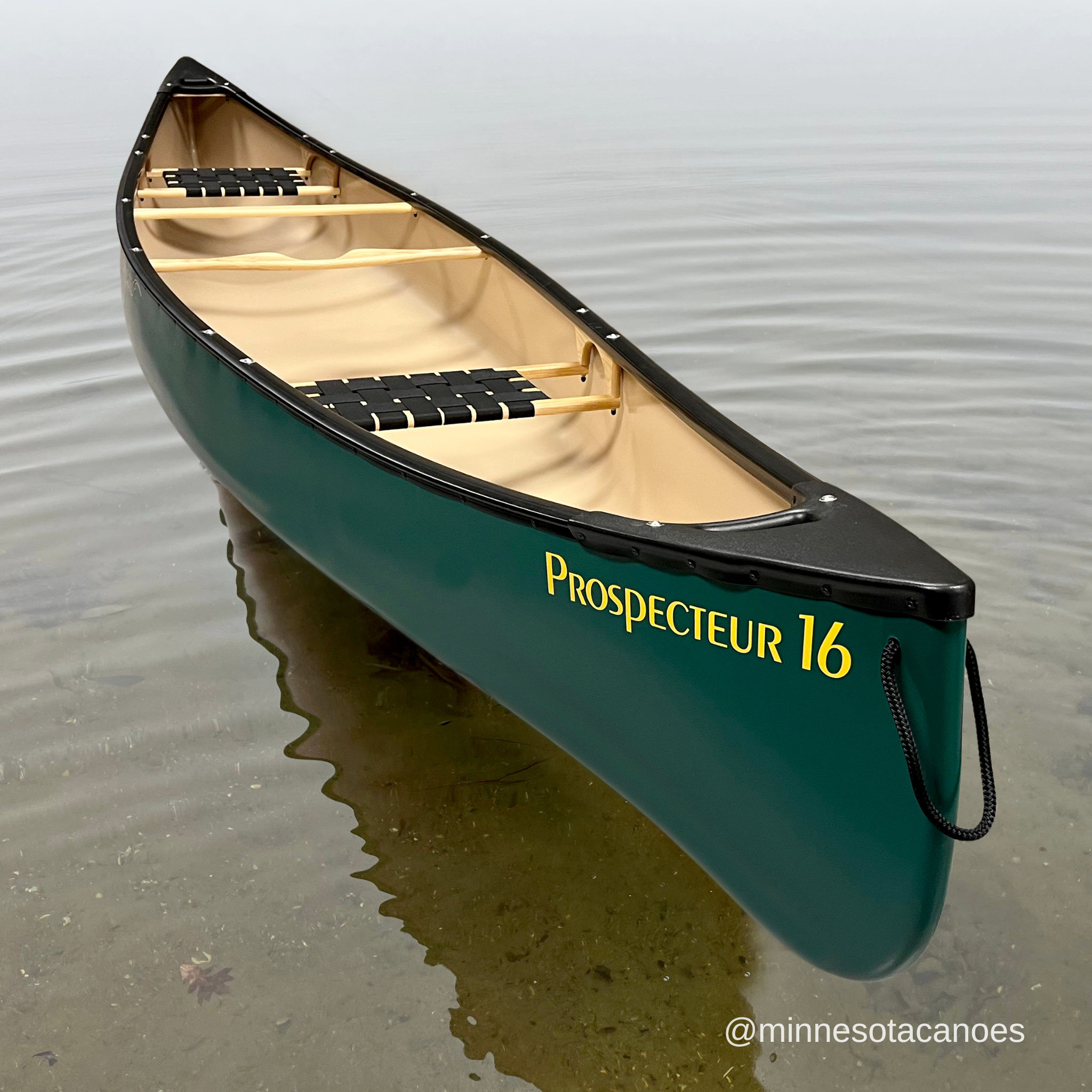 PROSPECTEUR 16 (16' 0") T-Formex Green Tandem Esquif Canoe – Minnesota ...