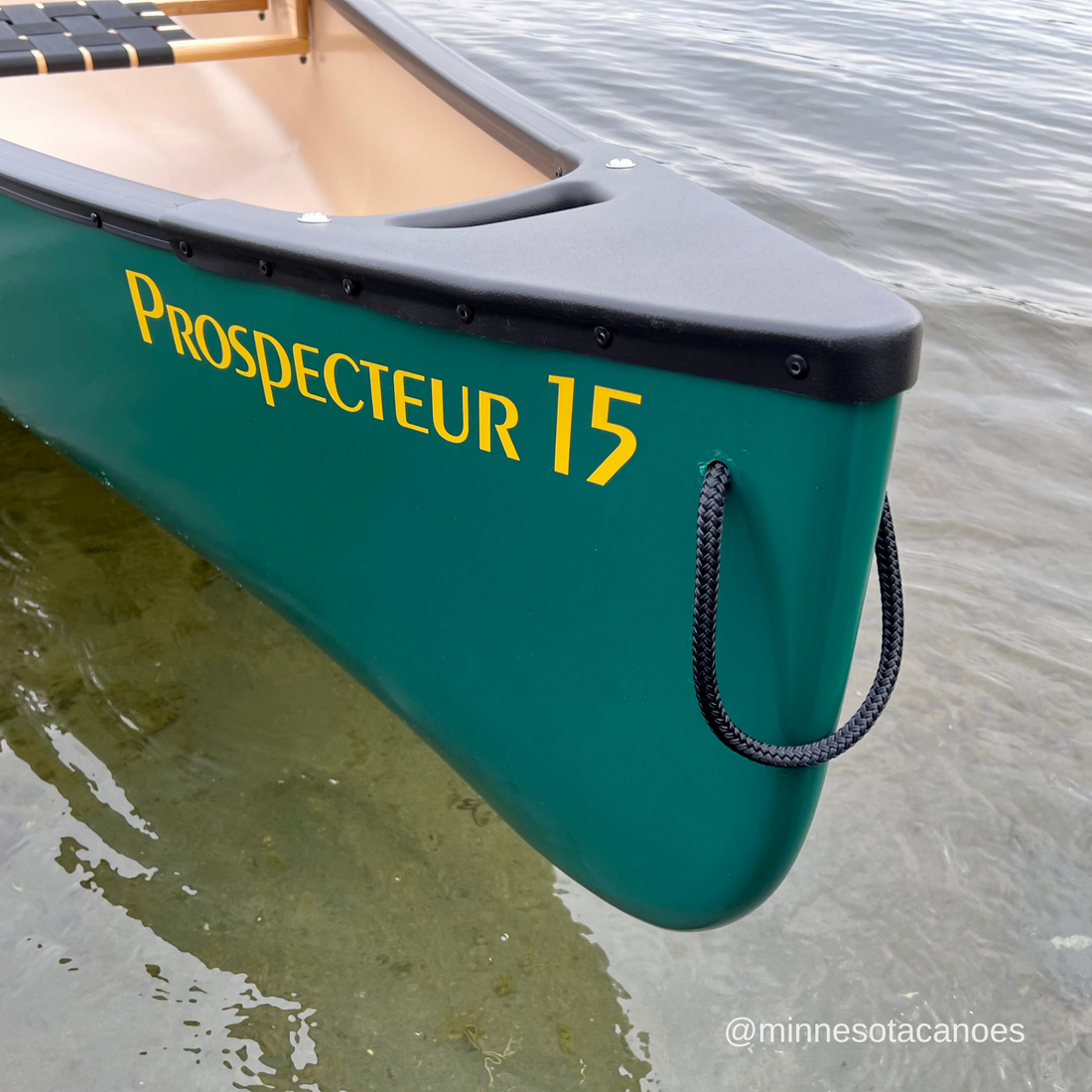 PROSPECTEUR 15 (15' 0") T-Formex Green Tandem Esquif Canoe – Minnesota ...