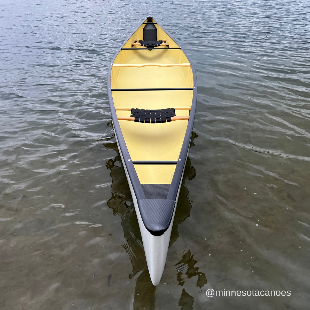 VISION17 (17' 9") Legacy Gold w/White Bow Dip Black Aluminum and Ash T ...