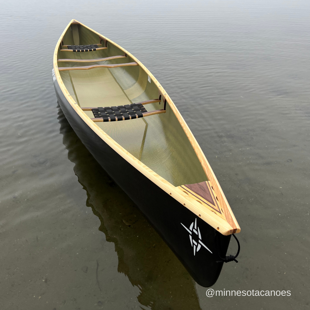 NORTHWIND 16 (16' 6") BlackLite w/Wood Trim Tandem Northstar Canoe ...
