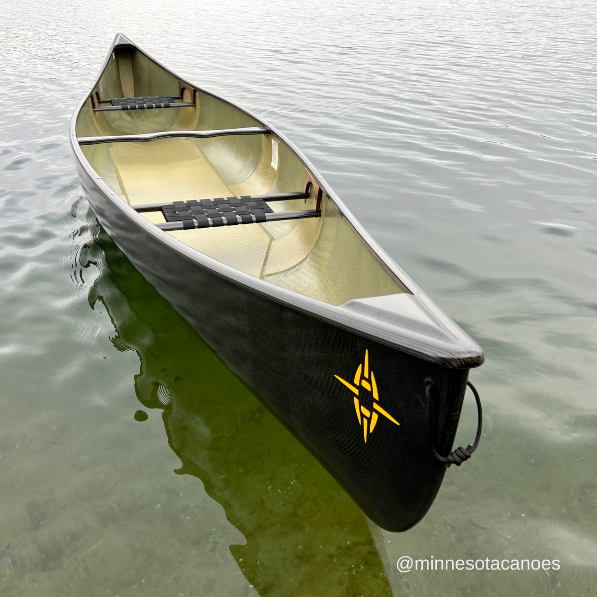 PEARL (15' 9") Stealth w/E6 Trim Tandem Northstar Canoe – Minnesota Canoes
