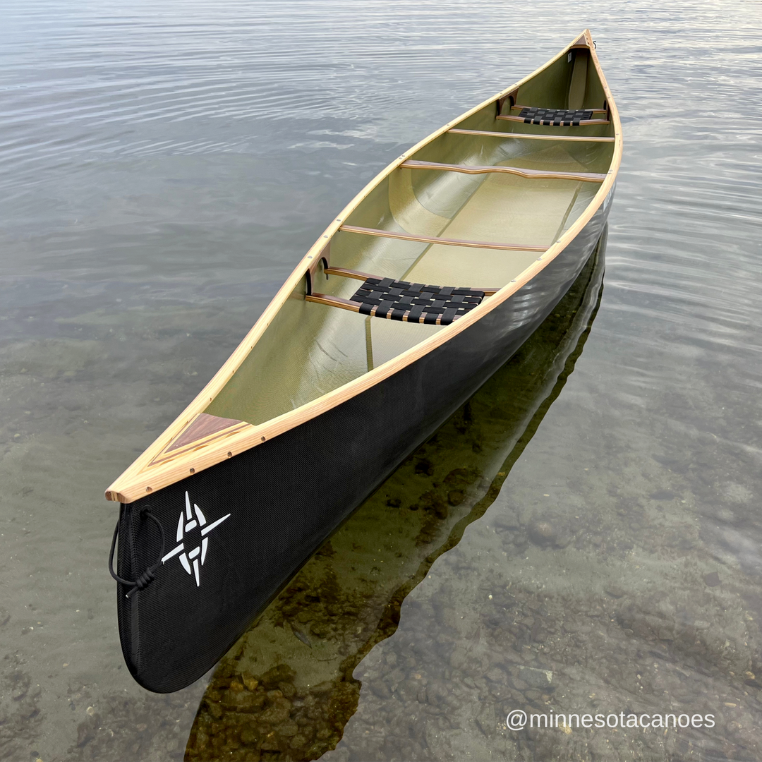 SELIGA (17' 0") BlackLite w/Wood Trim Tandem Northstar Canoe ...