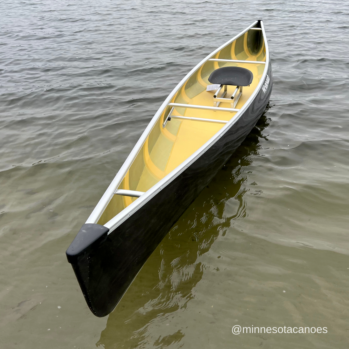 Prism 16' 6" Aramid Ultra-light w/Silver Trim Solo Canoe – Minnesota Canoes