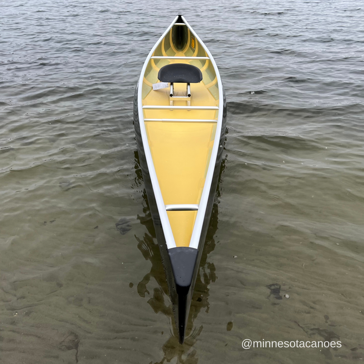 Prism 16' 6" Aramid Ultra-light w/Silver Trim Solo Canoe – Minnesota Canoes