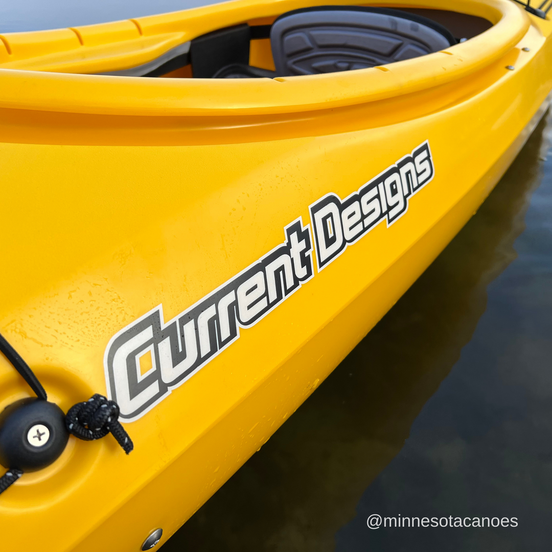 VISION 135 (13' 6") Yellow Transitional Style Current Designs Kayak ...