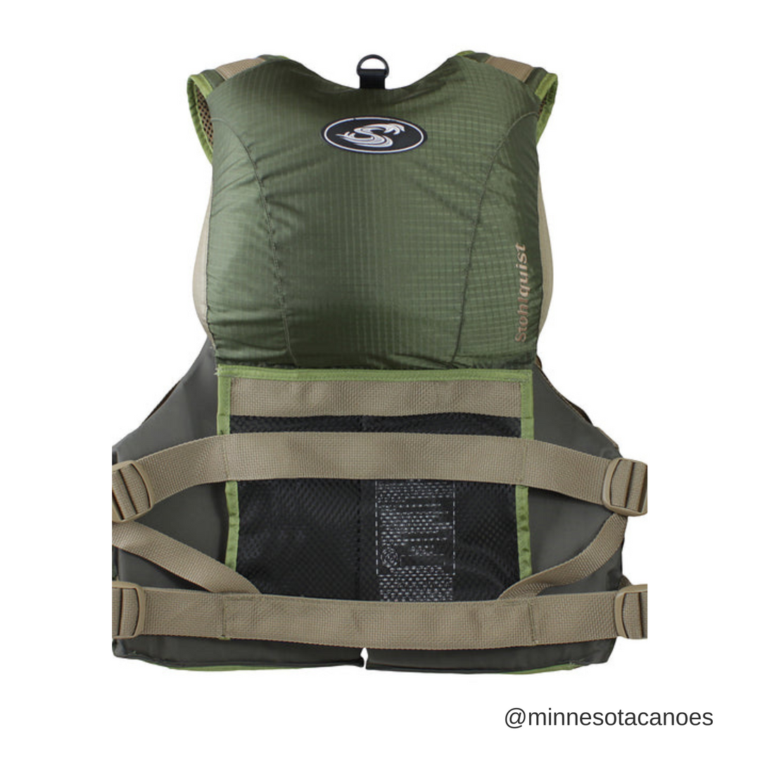 Piseas (Grass Green) Stohlquist Life Jacket / PFD – Minnesota Canoes