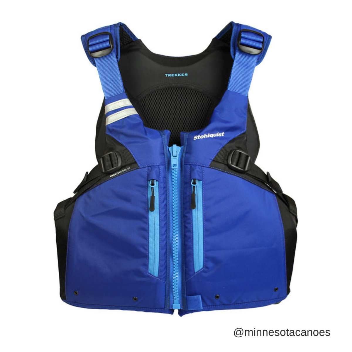 Trekker (Dark Blue) Stohlquist Life Jacket / PFD – Minnesota Canoes