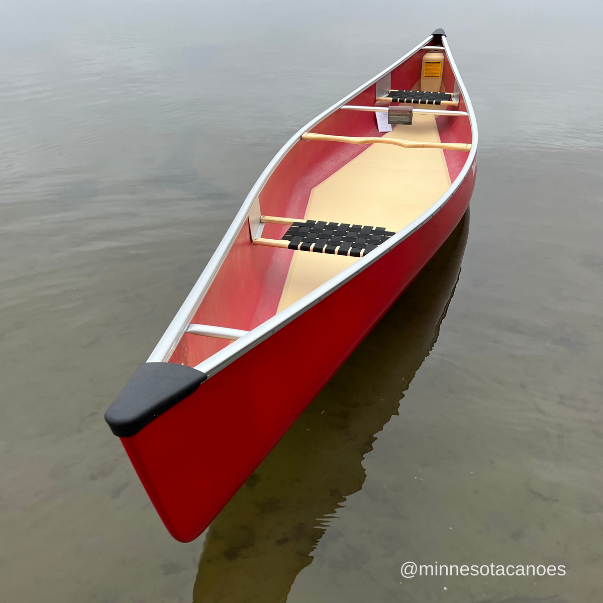 AURORA (16' 0") Tuf-Weave® Flex-Core Red Gel Coat Tandem Wenonah Canoe ...