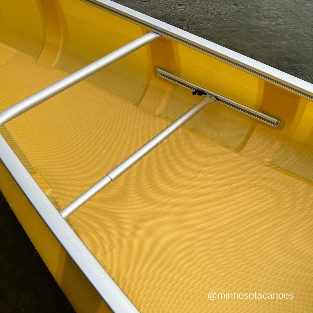 Prism 16' 6" Aramid Ultra-light w/Silver Trim Solo Canoe – Minnesota Canoes